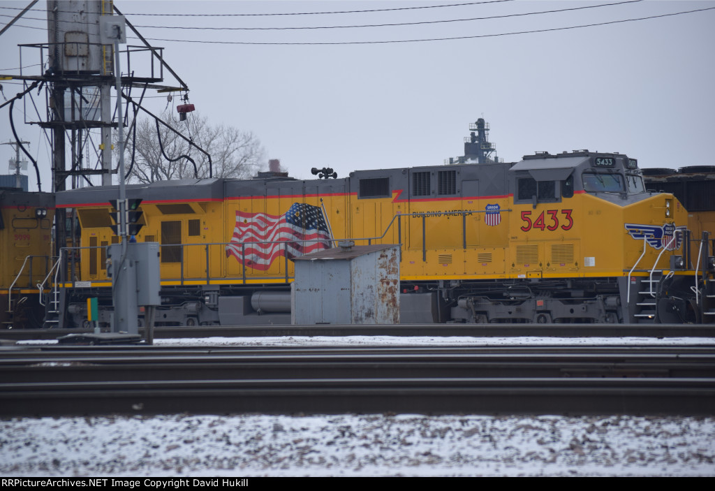 UP Engine 5433, Des Moines IA